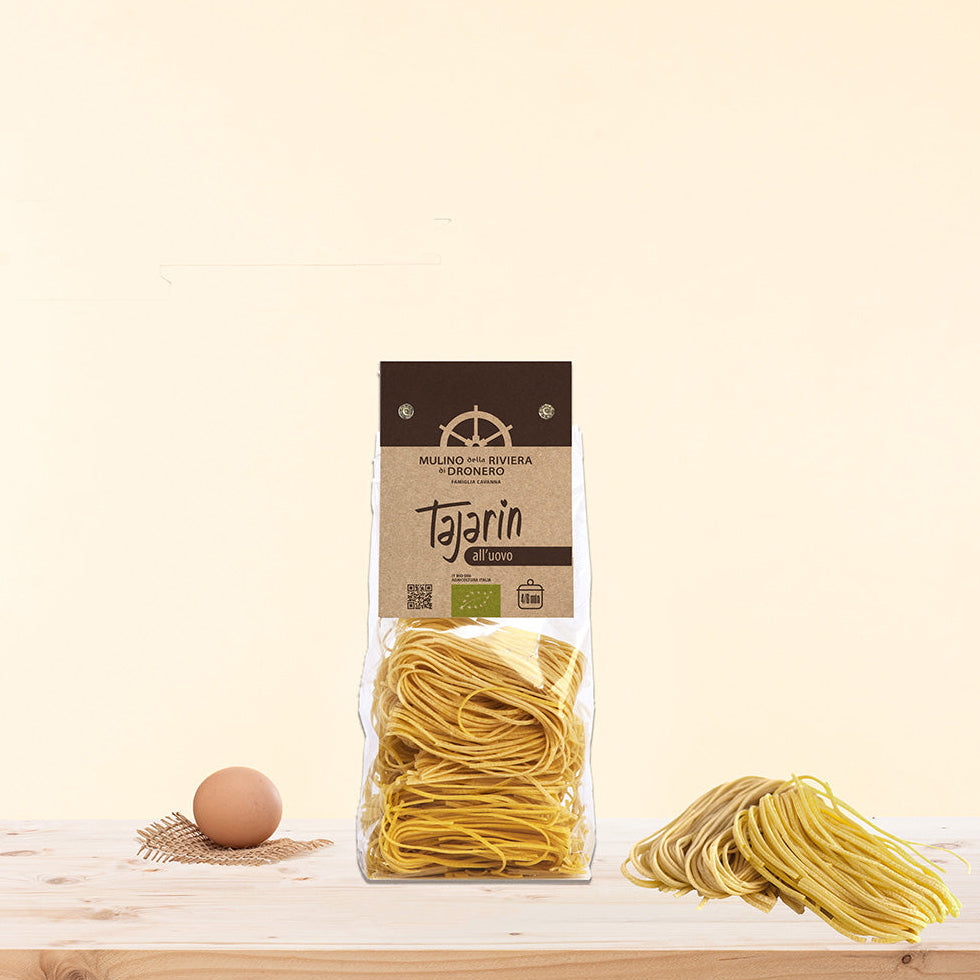 Pasta Tajarin all'uovo BIO - 100% Piemontesi – Biscotti Cavanna